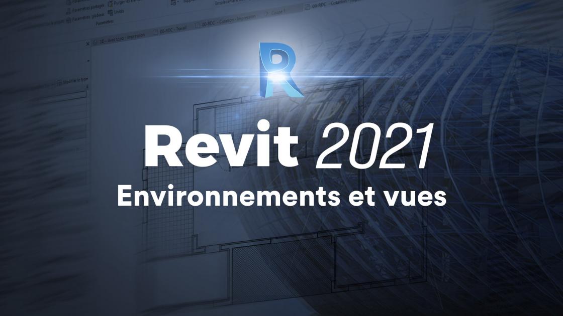 Apprendre Revit 2021 - Environnements et vues
